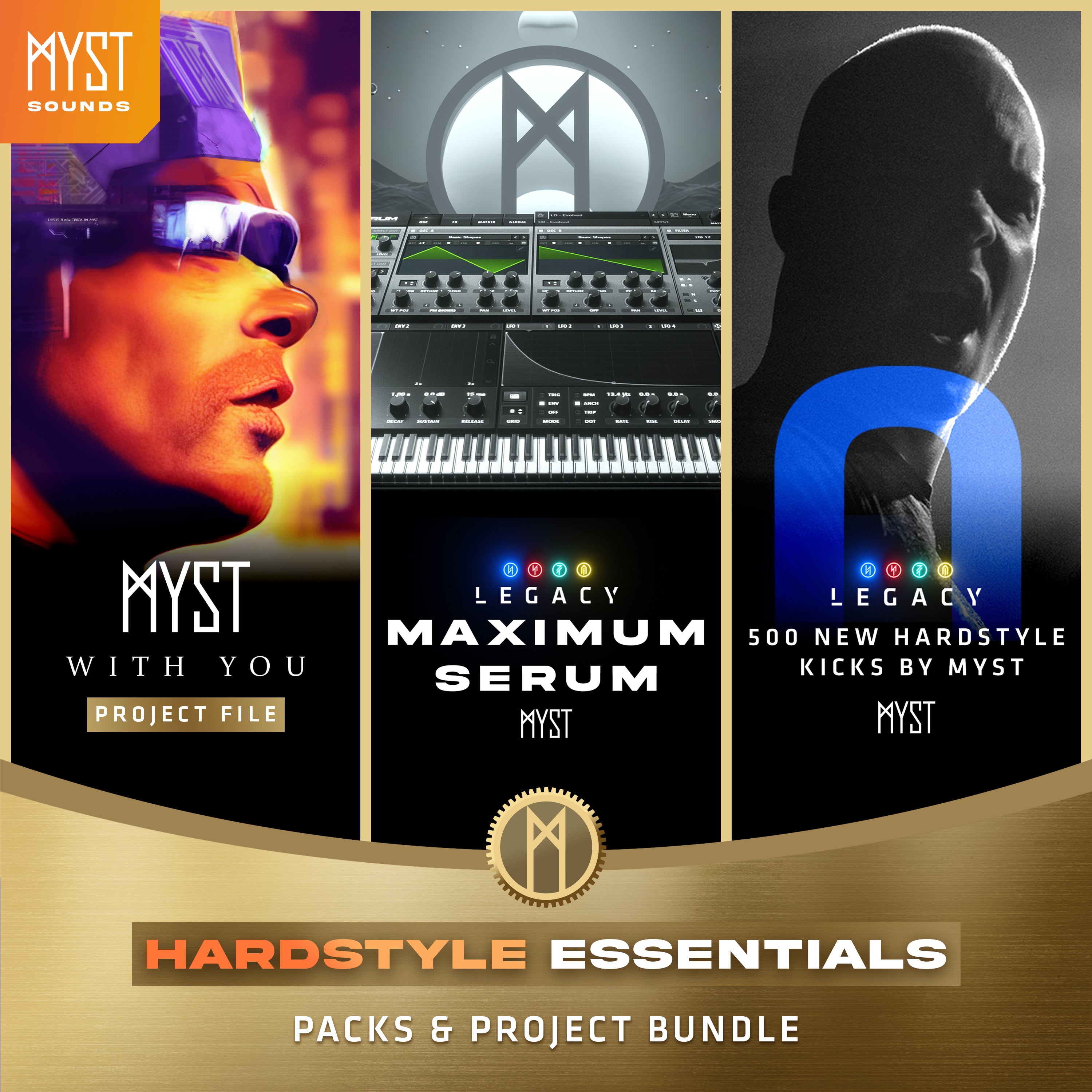 Hardstyle Essentials: Packs & Project [Bundle] 3 in 1 – MYST